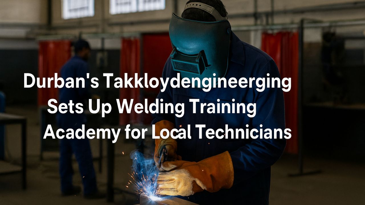 Durban’s Takklloydengineering Sets Up Welding Training Academy for ...